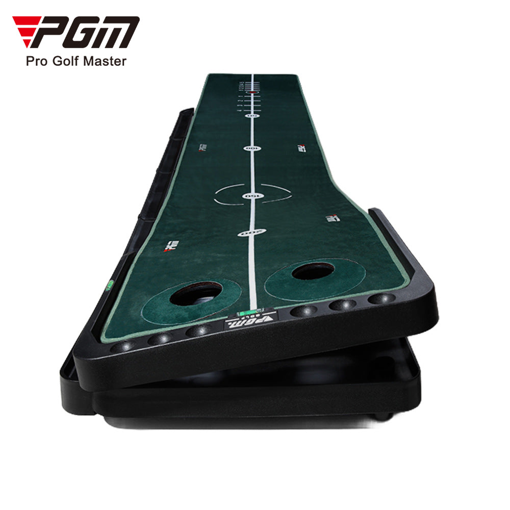 Adjustable Hole And Slope Track Artificial Grass Golf Putting Mat– PGM GOLF